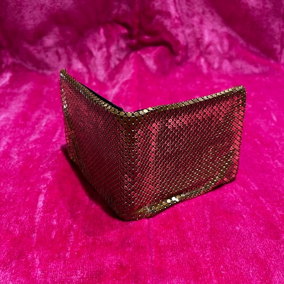Vintage | Bags | Vintage 7s Gold Metal Mesh Wallet | Poshmark